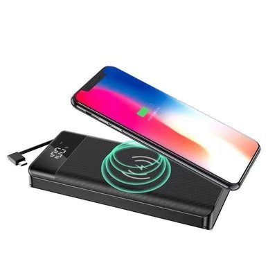 Real Power 20000mAh QI Wireless Charging Power Bank 5V 2A Dual USB supplier