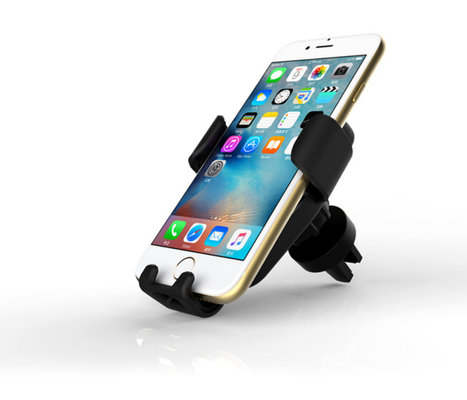 Customized Logo Flexible Car Phone Holder Qi Certified fast charging Wireless Charger 5V/9V 10W supplier