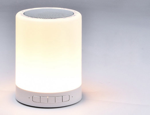 LED Bedside Lamp and Night light Portable Bluetooth Speaker 3W LED Outdoors Mini Speaker supplier
