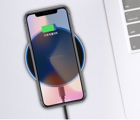 Ultra Slim QI Certified Fast Charging  Wireless Charger 10W/7.5W/5W BSCI Audited Supplier supplier