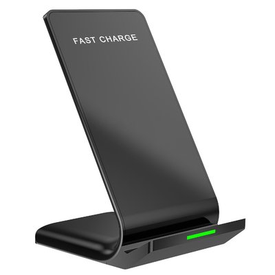 ABS+PC Phone holder 10W/7.5W/5W Fast Charging wireless Charger with double Coil supplier