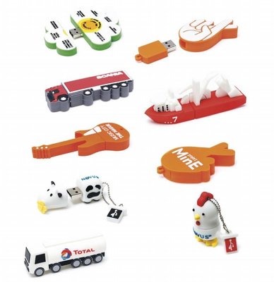 3D PVC Car/bus/ship Custom USB flash Drive for Corporate Promotional Gifts 128M-64GB 2.0 supplier