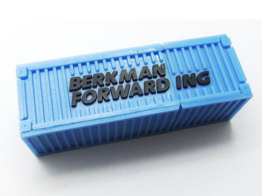 Mini Container Shape PVC USB flash Drive Customized Logo Pen drive 32Gb supplier