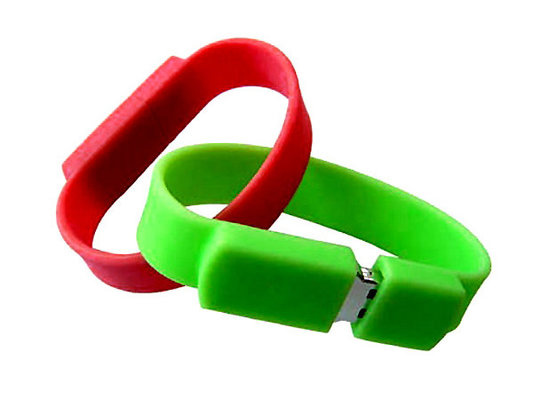 Colorful Wristband PVC USB flash Drive Silicon Bracelet USB stick 8Gb supplier