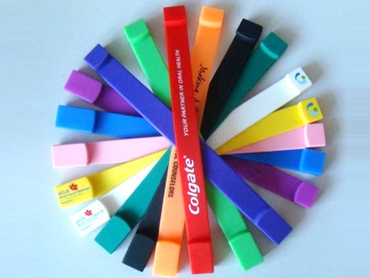 Colorful Wristband PVC USB flash Drive Silicon Bracelet USB stick 8Gb supplier