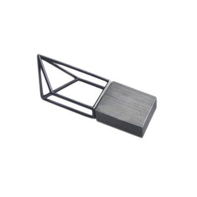 Customized Logo Geometric Shapes Coated Modern Metal Pendrive 2.0 16Gb supplier
