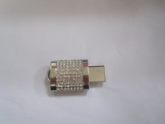 Diamond Lock necklace Jewelry USB flash drive 32Gb for Souvenir Gifts supplier