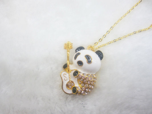 Customized Logo Animal Diamond necklace Jewelry USB flash drive 8Gb supplier