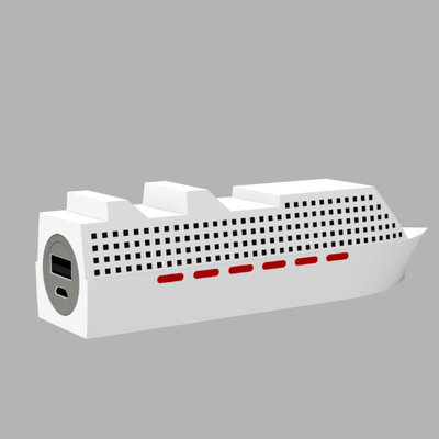 Customized Design PVC Truck Mobile Power Bank 18650 Battery 5000mAh supplier