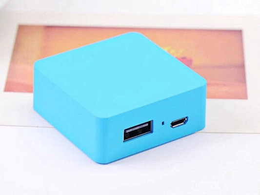 Square Mini PVC power Bank  2500mAh Lithium Polymer Battery Portable Power Bank for Iphone/Galaxy Phones supplier