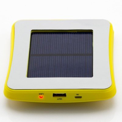 Window Sticker Solar Panel 2600mAh Polymer Waterproof Power Bank for Outdoors Hiking supplier