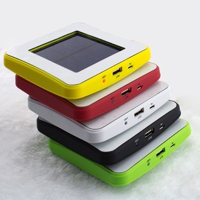 Window Sticker Solar Panel 2600mAh Polymer Waterproof Power Bank for Outdoors Hiking supplier