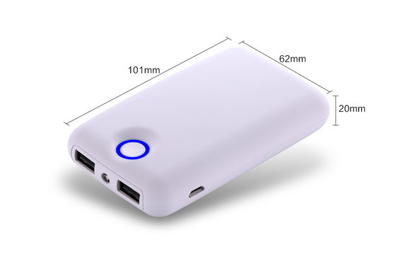 Dual USB 7800mAh 18650 Battery Rechargable Portable Mobile Power Bank supplier