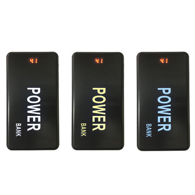 Custom LED Logo Universal Mobile Power Bank 5000mAh With LED power Indicator supplier