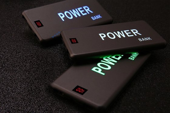 LED Logo and Power Indicator Mobile Phone Power Bank for Marketing Gifts 5000mAH supplier