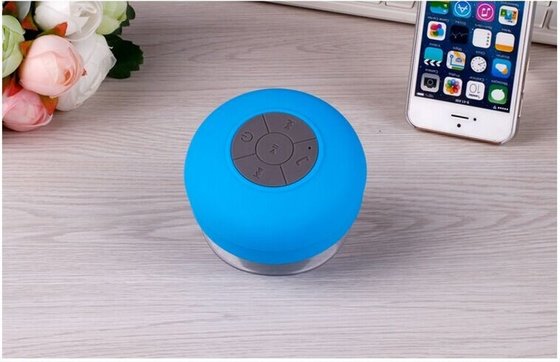 Mini PVC Waterproof Bluetooth speaker With Suction Cup 3W Wireless Portable Sticker Speaker supplier