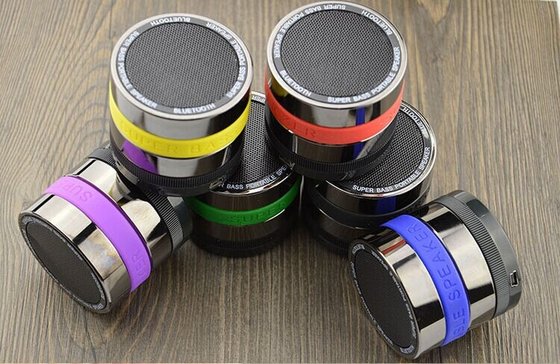 Mini Stereo Bluetooth SPeaker 3W 500mAH Portable wireless Speaker with FM/TF card supplier