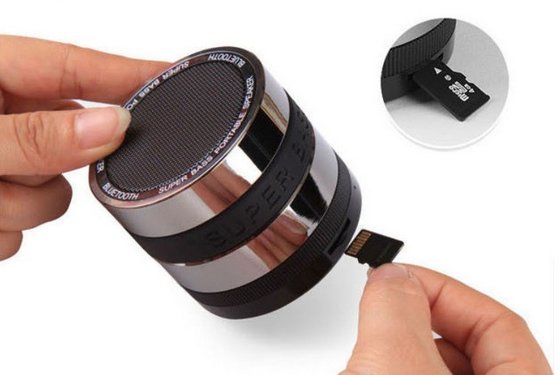 Mini Stereo Bluetooth SPeaker 3W 500mAH Portable wireless Speaker with FM/TF card supplier
