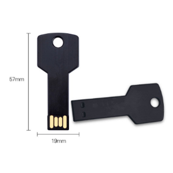 Cheap Key Shape Metal Pen Drive 2Gb USB flash drive for Corporate Promotional gifts supplier