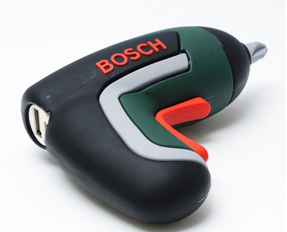 Bosch Promotional Gifts 3D Electric Drill Shaped Mobile Power Bank 3200mAh Portable Charger supplier