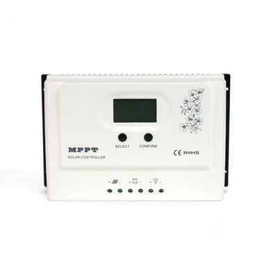 Off Grid MPPT 50A solar panel charge controller 12V 24V auto work