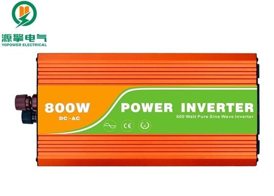 China OEM ODM High Frequency Pure Sine Wave Inverter With 2 Grounded AC Outlets supplier