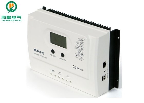 White MPPT Solar Charge Controller , RV Solar Charge Controller APP + Wifi Monitoring supplier