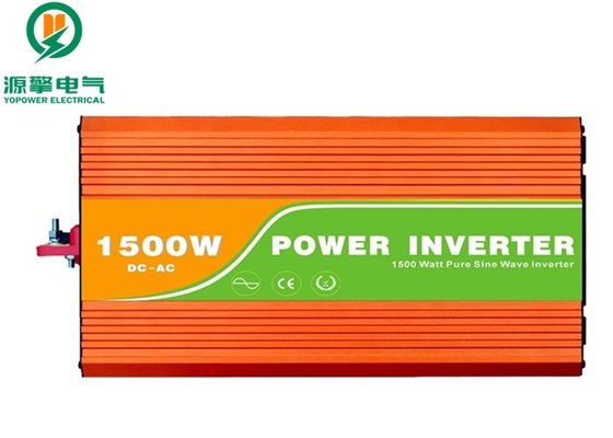 Compact High Frequency Pure Sine Wave Inverter With Dual AC Outlets And One USB Port supplier