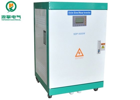 Low Frequency DC To 3 Phase AC Power Inverter 5000W High Converting Efficiency supplier