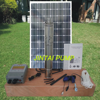 48V Stainless Steel Solar Submersible Pump For Irrigation , JS4-3.6-80