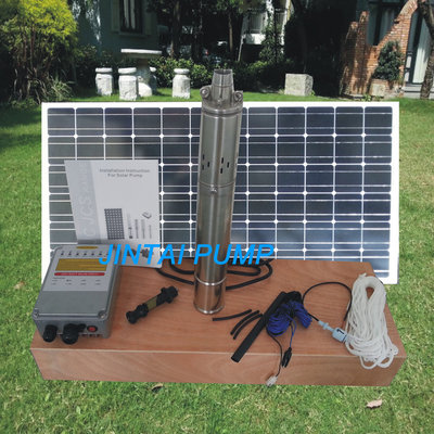 210W Deep Well / Livestock Solar Water Pump for Irrigation , JS3-1.8-80