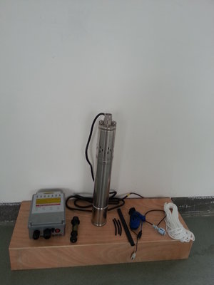210W 24V  JS3-1.8-80 Solar Water Pump for Irrigation , Deep Well / Livestock