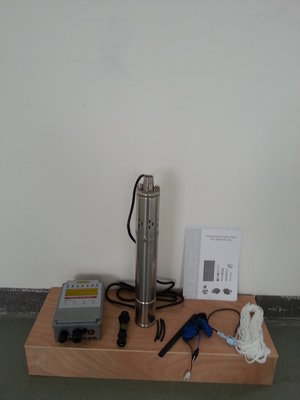 24V Stainless Steel Solar Water Pump Centrifugal Submersible Pump , CE Approval