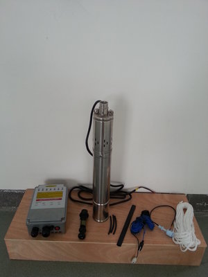 Solar Submersible Pump / Solar Fountain Pump With Battery Backup JS4-2.5-80