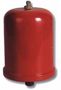 2L to 150L horizontal / vertical Water Pump Pressure Tank with carbon stell , 0-10 bar