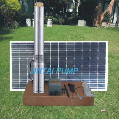 3 inch DC Solar Bore Pump , Solar Water Pump For Garden JC3-3.6-33