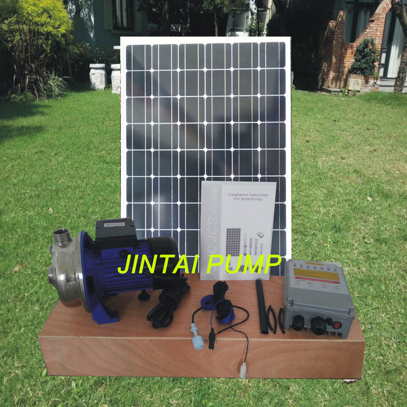 JCPS-6.6-34 34M Head Solar Pond Pump For irrigation , Non sensor motor,brushless