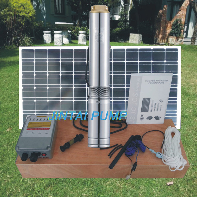 72V 4 inch DC Solar Powered Water Pump For Irrigation , JC4-8.0-55