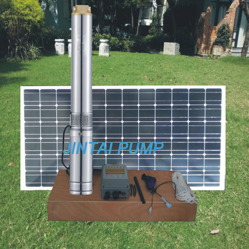 3 inch DC Solar Bore Pump , Solar Water Pump For Garden JC3-3.6-33