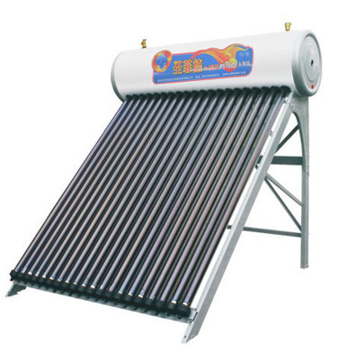 Wärmerohr-Solarwarmwasserbereiter mit 20 Vakuumröhren für Familiengebrauch