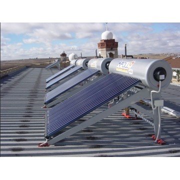 hoher leistungsfähiger integrierter unter Druck gesetzter Solarwarmwasserbereiter