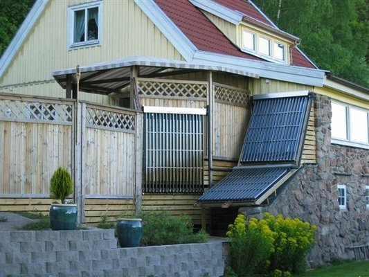 Vakuumröhre-unterschiedlicher unter Druck gesetzter Solarwarmwasserbereiter für Landhaus, kleiner Bereichs-Einheit