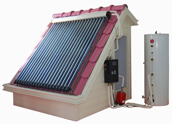 Spalte/trennen unter Druck gesetztes Solarwarmwasserbereiter-System mit Behälter des Edelstahl-200L