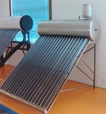 Kompakte kupferne Spule setzte Solarheißwassergeysire unter Druck