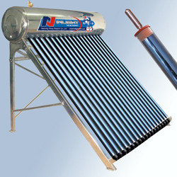 Wärmerohr setzte Solarwarmwasserbereiter für Haushaltsgerät unter Druck