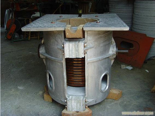 schmelzende Ausrüstungshitze der Induktions-25KW, die für schmelzendes Aluminium/Bronze behandelt