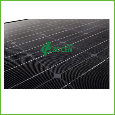 235W 12/24 Volt-ausgeglichenes Glas tragbarer schwarzer Solar-PV täfelt 1580*808*35mm