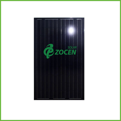 Lamellierte Batterie 215W absolute schwarze Solar-PV-Platten/Modul