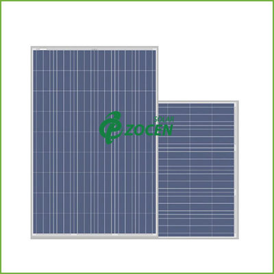 210W 27V veranschlagte Poly-PV-Sonnenkollektor, Dachspitze/kampierende ausgeglichenes Glas-Sonnenkollektoren