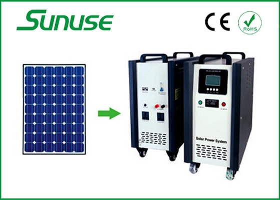 Höhen-Leistungsfähigkeit Wohnlanglebiges gut weg Gitter-vom tragbaren Solarenergie-System 300W